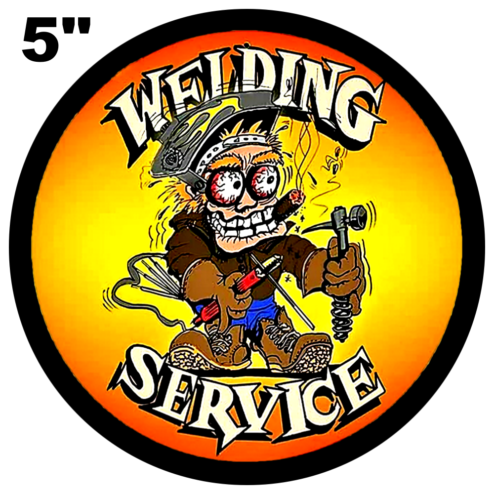 Welder Sticker Sign Decal Vinyl Welders Service Welding | eBay