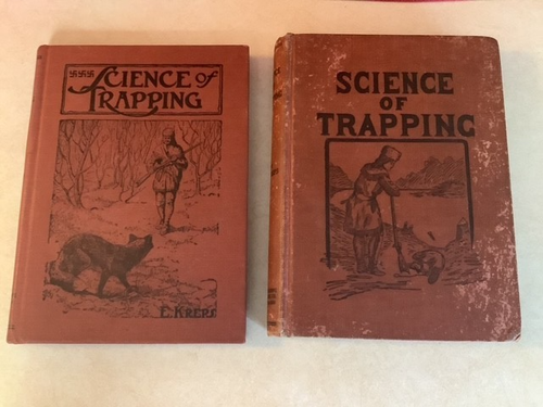 Science Trapping Kreps A. R. Harding 1909 Hardcover Newhouse Bear Traps ...