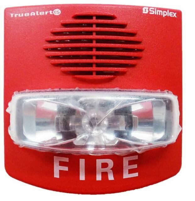 Simplex TrueAlert ES Multi-Tone Addressable Fire Alarm (49MTV-WRF) for ...