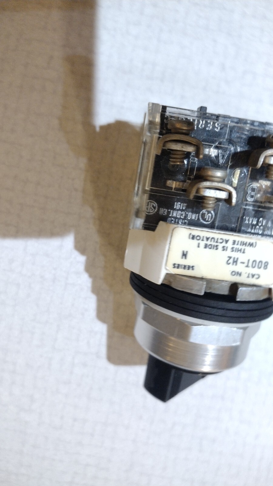 AB 800T-H2 SWITCH W/800T-XA CONTACTS | eBay