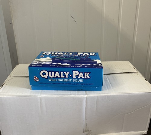Calamari Squid 5Ib Case (6x5lb Boxes) - Frozen Sea Bait - Fishing Bait ...