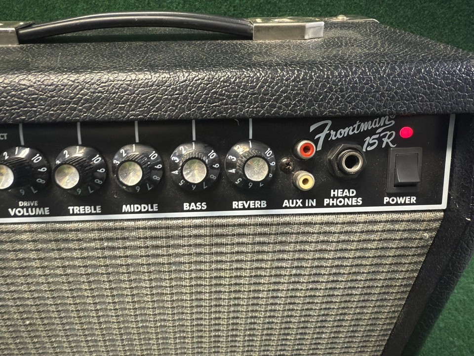 Perfect Fender Frontman 15R Guitar Amplifier Amp Sounds Has Reverb Used ...
