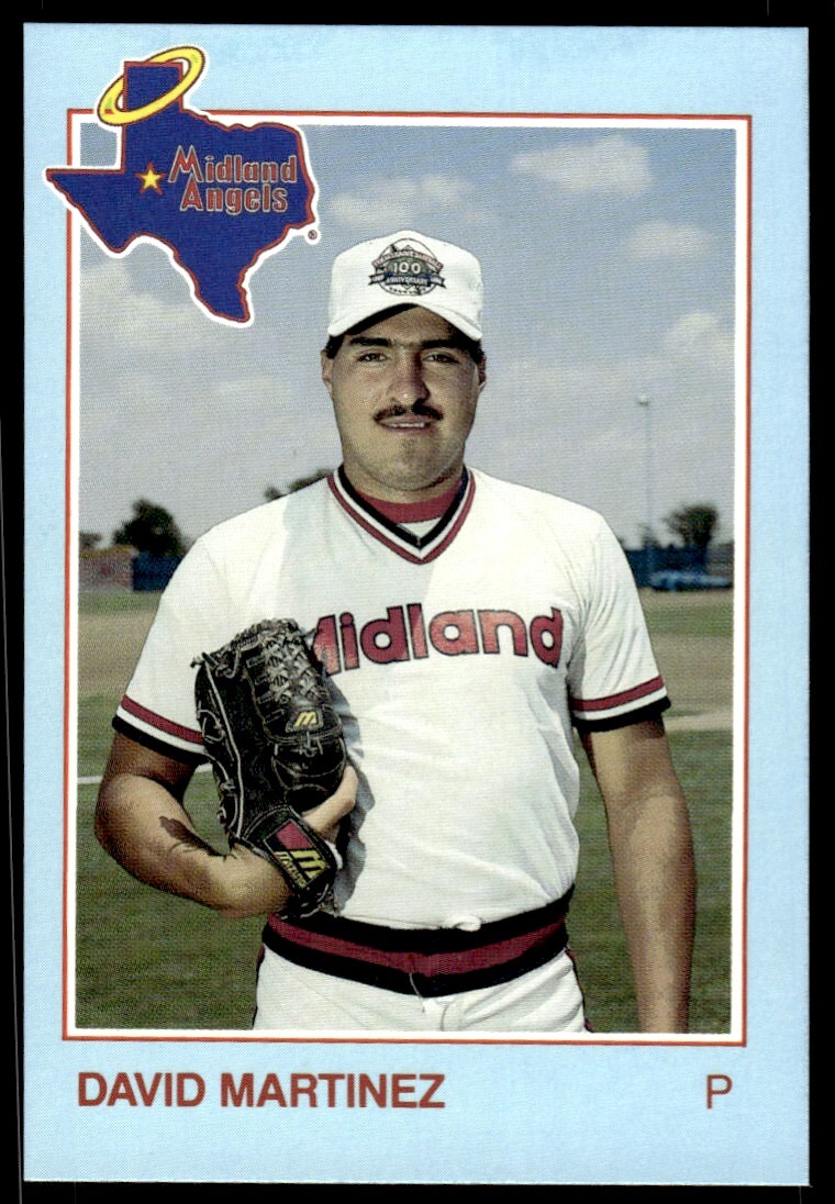 1988 Grand Slam Baseball Card David Martinez Midland Angels #20 | eBay