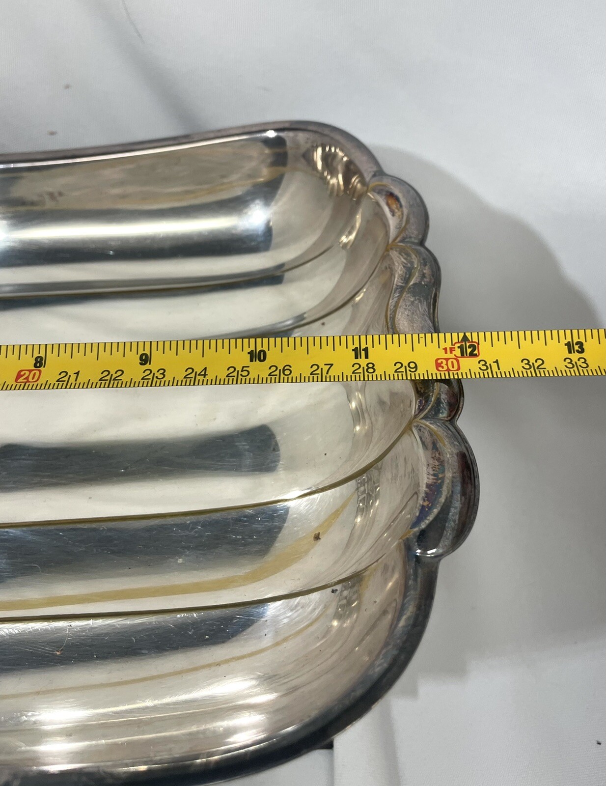 Vtg WMF Ikora Divided Serving Tray Silver-Plated Germany Ball Footed ...