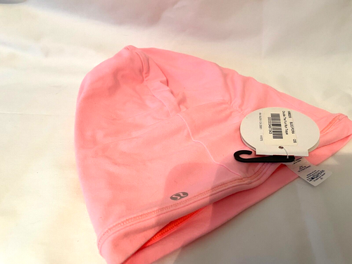 NWT Lululemon Double the Fun Run Toque - One Size - Reversible - Pink ...