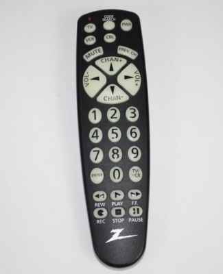 Zenith Universal Remote Control CL015 3 Device TV VCR CBL | eBay