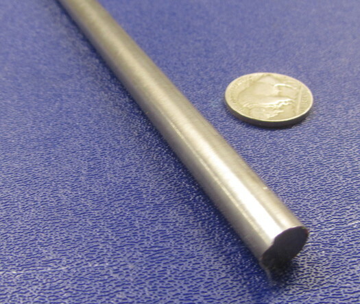 12L14 Steel Unpolished Rod Round Bar, 3/8" Dia x 2 Foot length. 6 Units ...