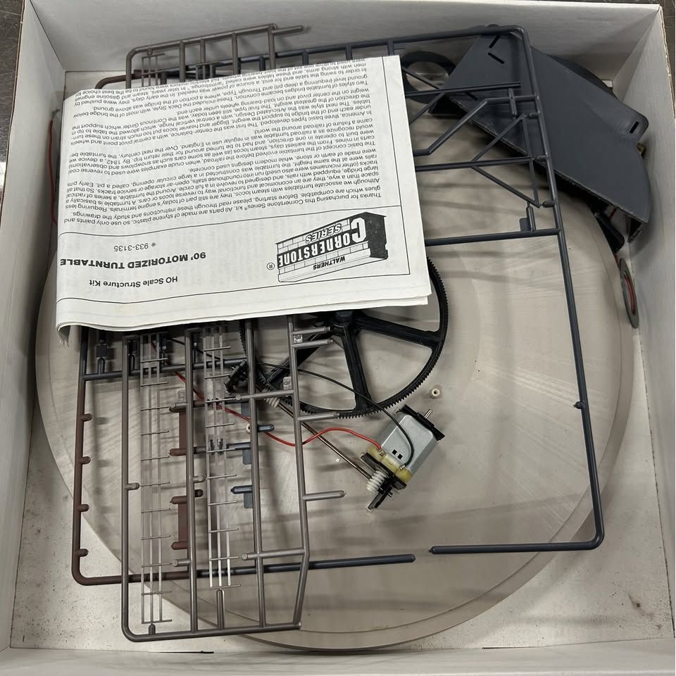 USED HO Scale Walthers Cornerstone 90' Motorized Turntable | eBay