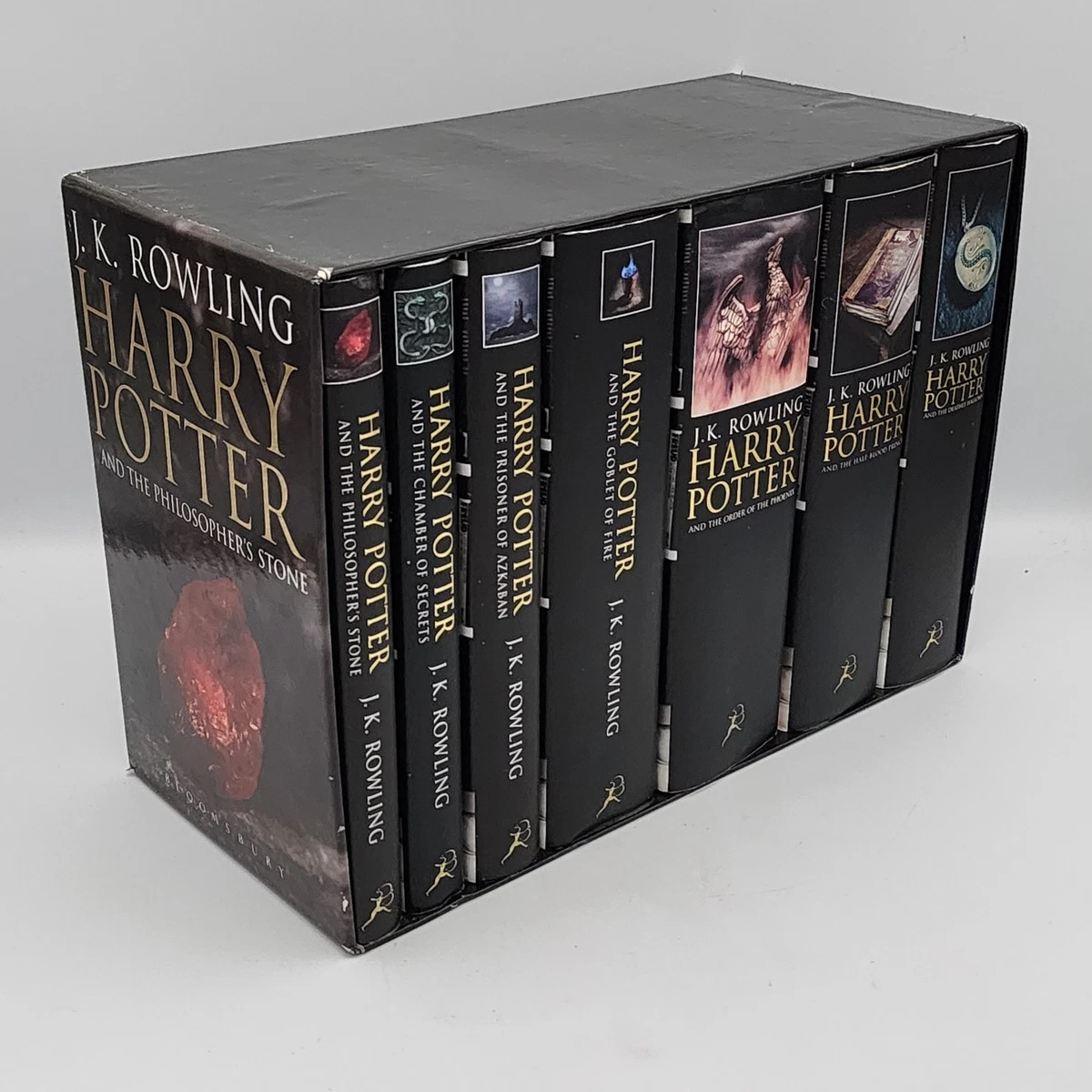 Hardcover First Edition Harry Potter - Volumes 1-7 In Box Set With ...