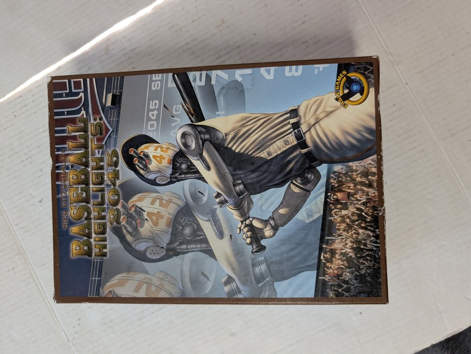 Eagle Games Baseball Highlights 2045 Strategy Board Game Complete Cards ...