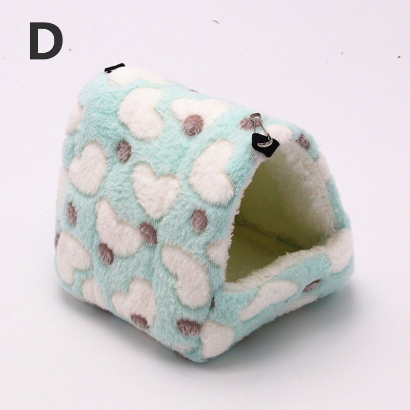 Rabbit Guinea Pig Cage Small Animal House Warm Nest Hamster Sleeping ...