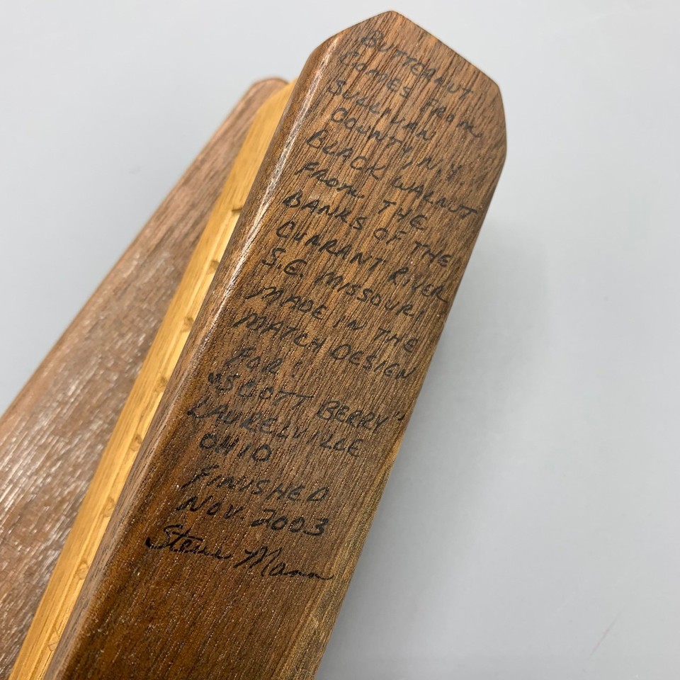 2023 Steve Mann Butternut & Black Walnut Turkey Box Call | eBay