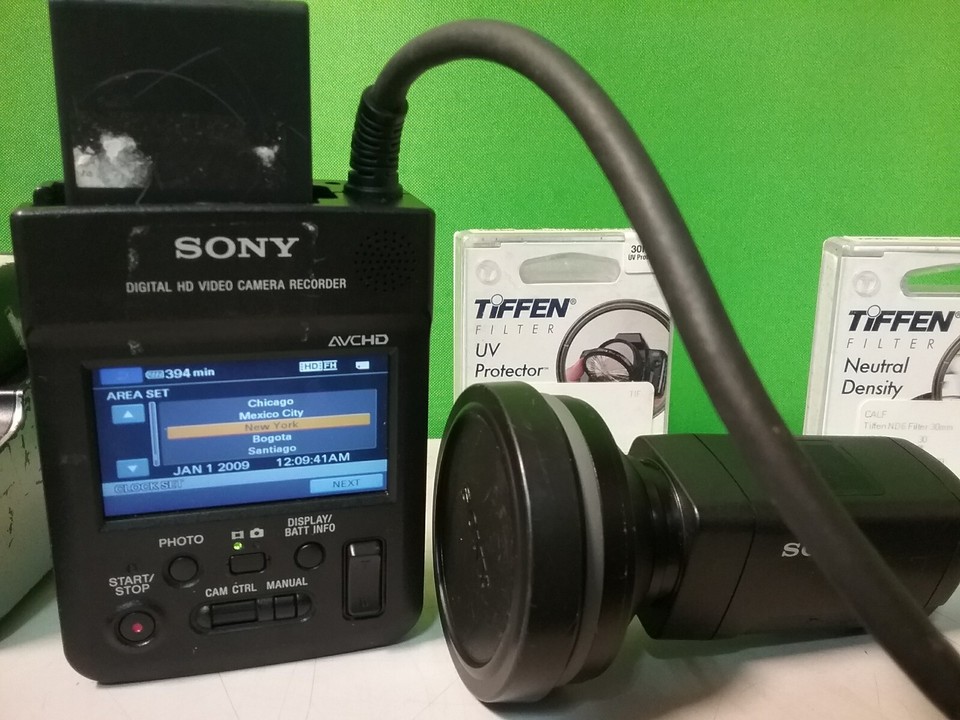SONY HXR-MC1 Digital HD Video Camera Recorder AVCHD Bundle | eBay