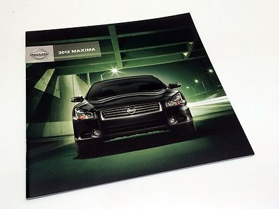 2012 Nissan Maxima Brochure | eBay