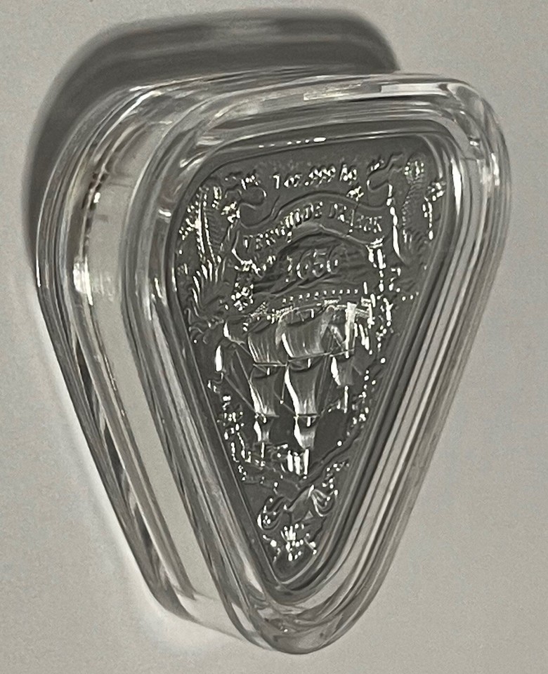 1656 Vergulde Draeck #2 Shipwreck Triangle Rare Coin 1 Troy Oz .999 ...