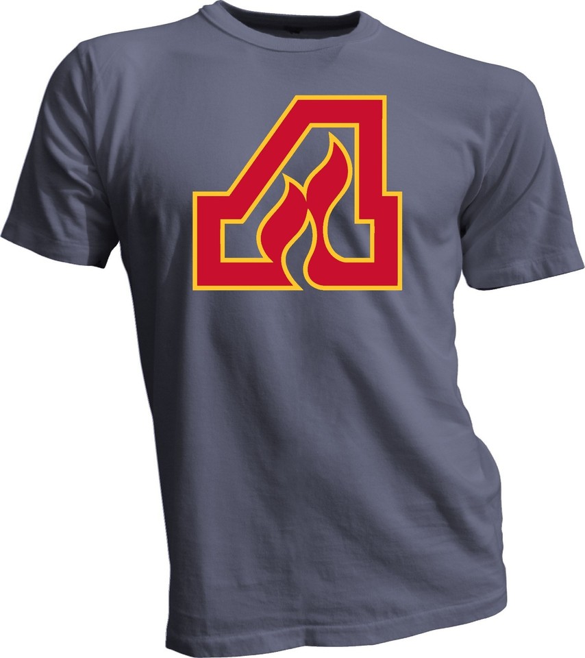 Atlanta Flames DEFUNCT NHL Hockey Handmade Tee T-SHIRT Team Sports Men ...