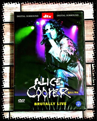 ALICE COOPER DVD PIN BRUTALLY LIVE | eBay