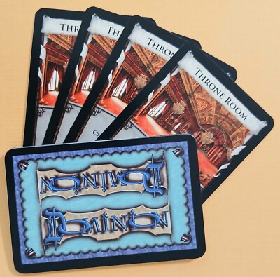 Dominion 1st Edition Base Set Replacement Part - Throne Room Cards NEW ...