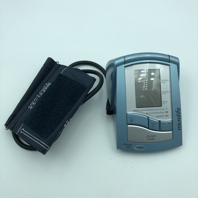 Portable Microlife Blood Pressure Monitor Model Bp3ac1-1pc BPM Tested ...