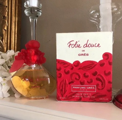 Folie Douce De Gres EDT Spray Parfums Gres Paris 1.69 oz Vintage Rare | eBay