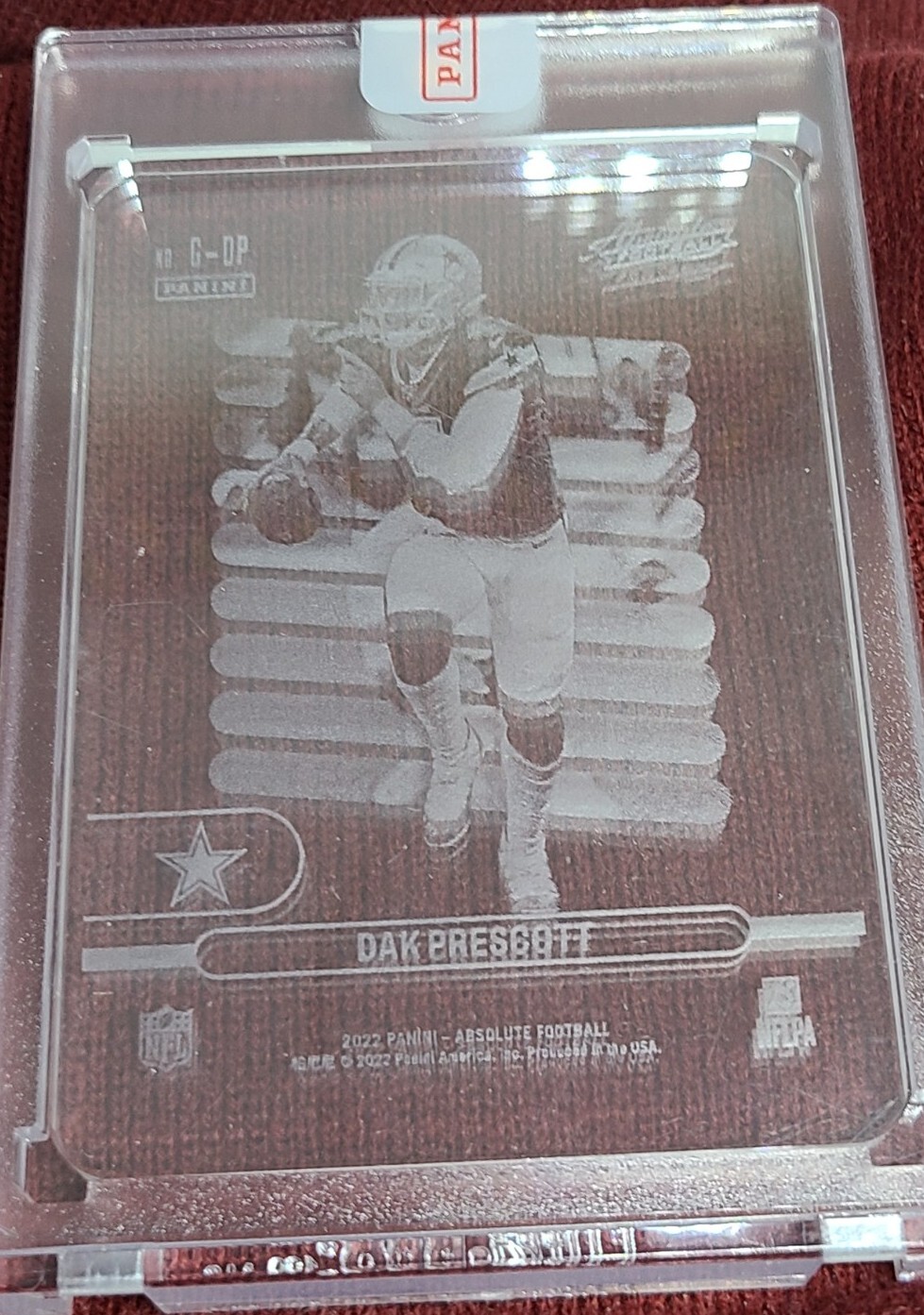 2022 Panini Absolute DAK PRESCOTT GLASS SSP Case Hit Cowboys. Mint | eBay