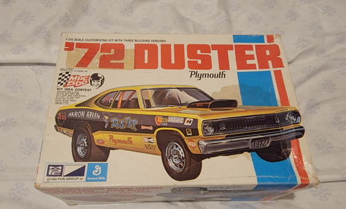 *Rare/Vintage* MPC '72 Plymouth DUSTER Model Car Box | eBay