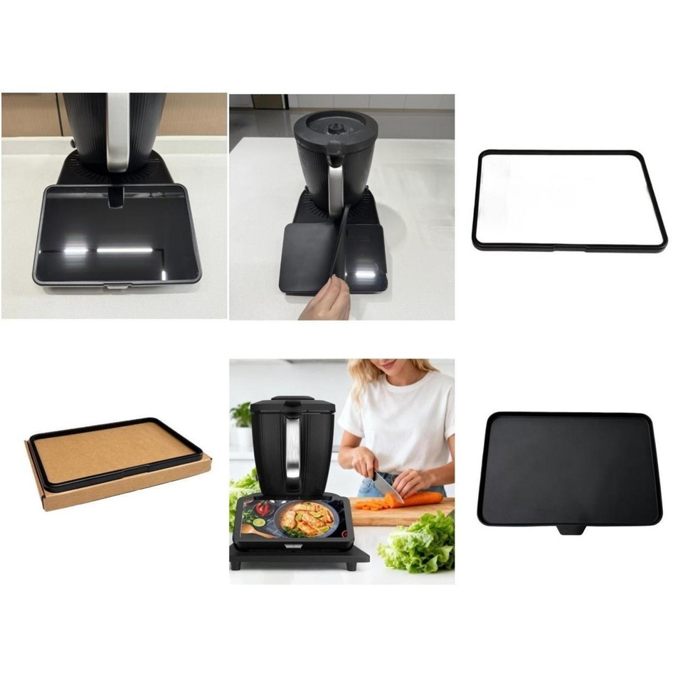 Silicone Shield Cover for Thermomix TM7 Black Scratch and Dust ...