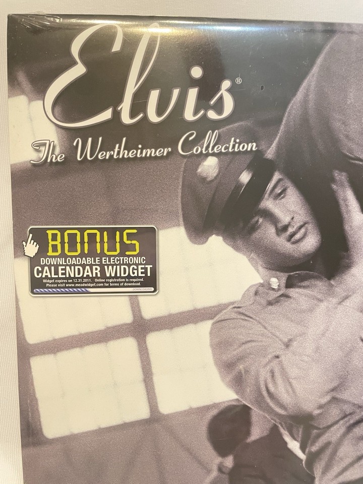 2011 ELVIS PRESLEY Wertheimer Collection 16 Month Wall Calendar Music ...
