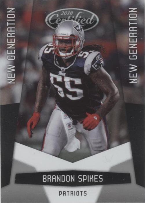 2010 Certified - New Generation Brandon Spikes #182 /999 (RC) for sale ...