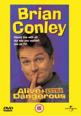 BRIAN CONLEY LIVE AND EXTRA DANGEROUS DVD Stand Up Comedy UK Rele New ...