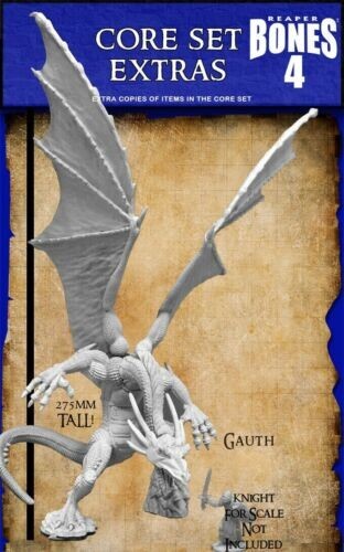 Reaper Miniatures Gauth Dragon Bones 4 Core Set Kickstarter Sealed in ...