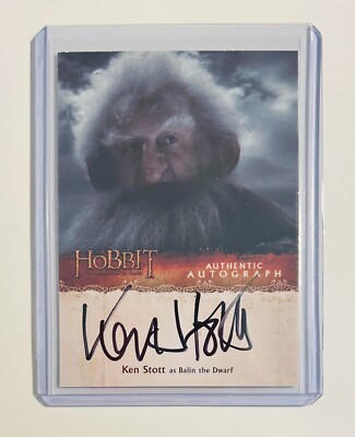The Hobbit: The Desolation of Smaug Ken Stott as Balin AUTOGRAPH CARD ...