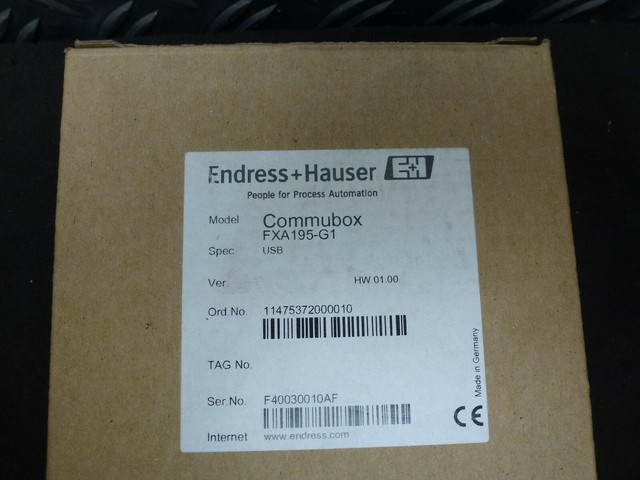 Endress Hauser Fxa195-g1 Commubox USB FXA195G1 online kaufen | eBay