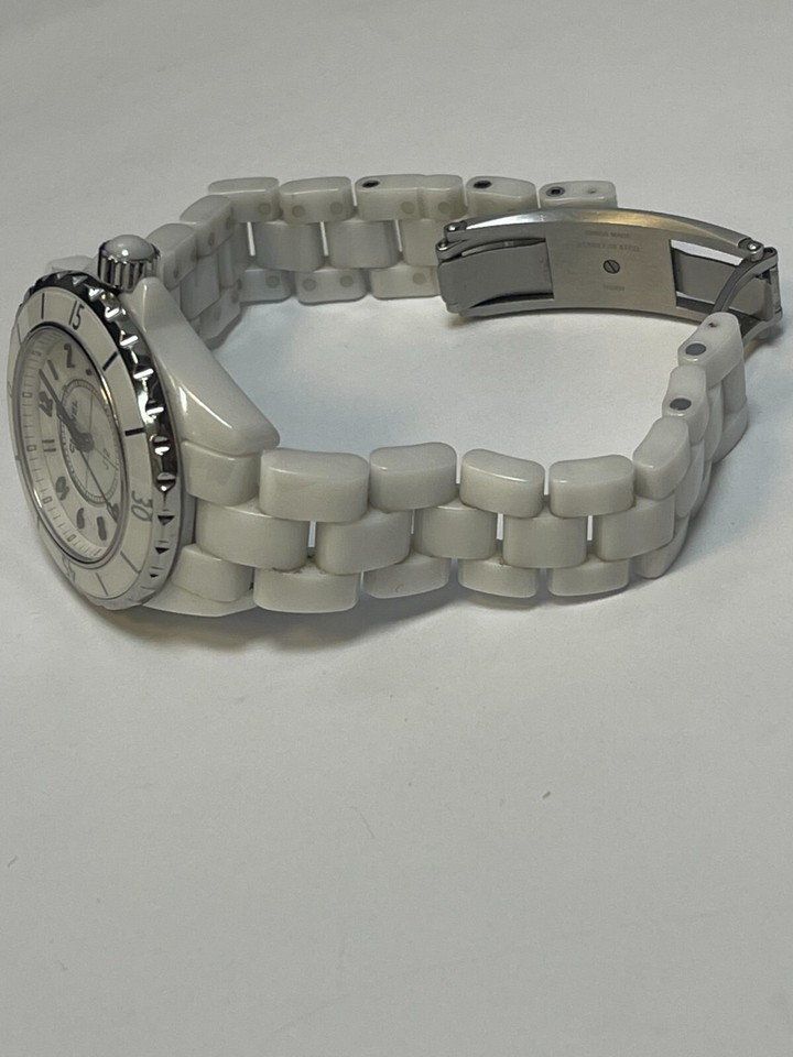 Chanel J12 H0968 Quartz White Ceramic Women's Watch | eBay