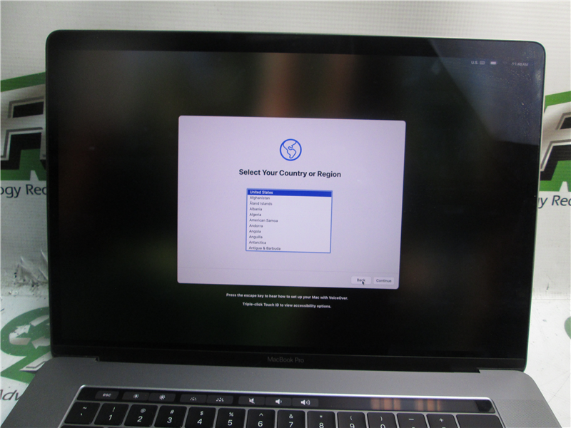 Apple MacBook Pro A1990 Laptop i7-8750H 2.20GHz 32GB RAM 256GB SSD ...