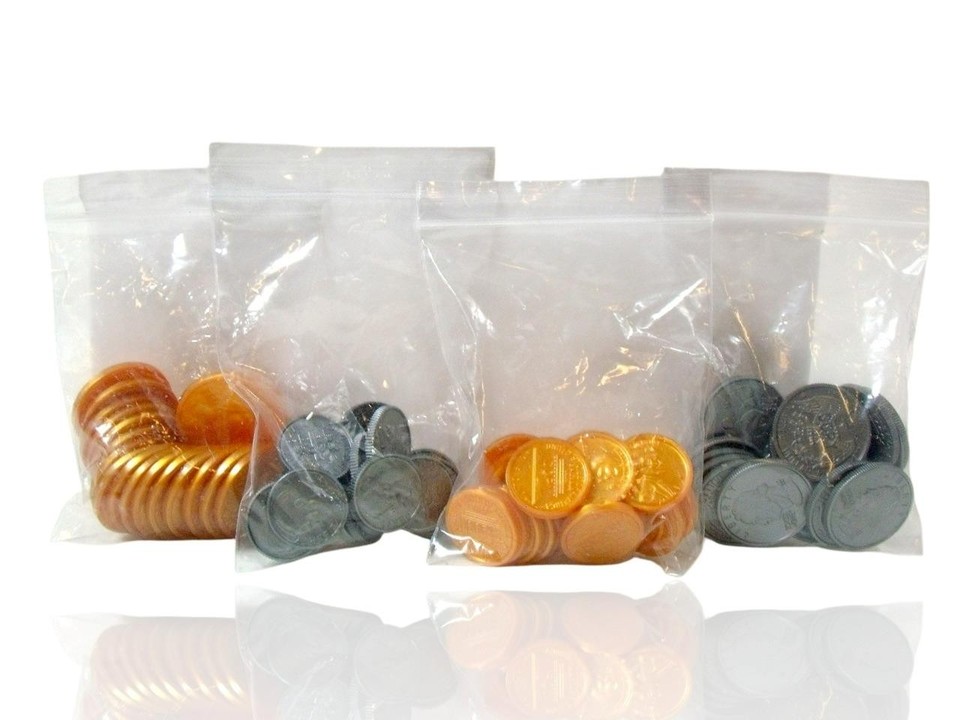 Play Money for Kids (492-Pc) Fake Bills, Coins, Cheques Credit Card Toy ...
