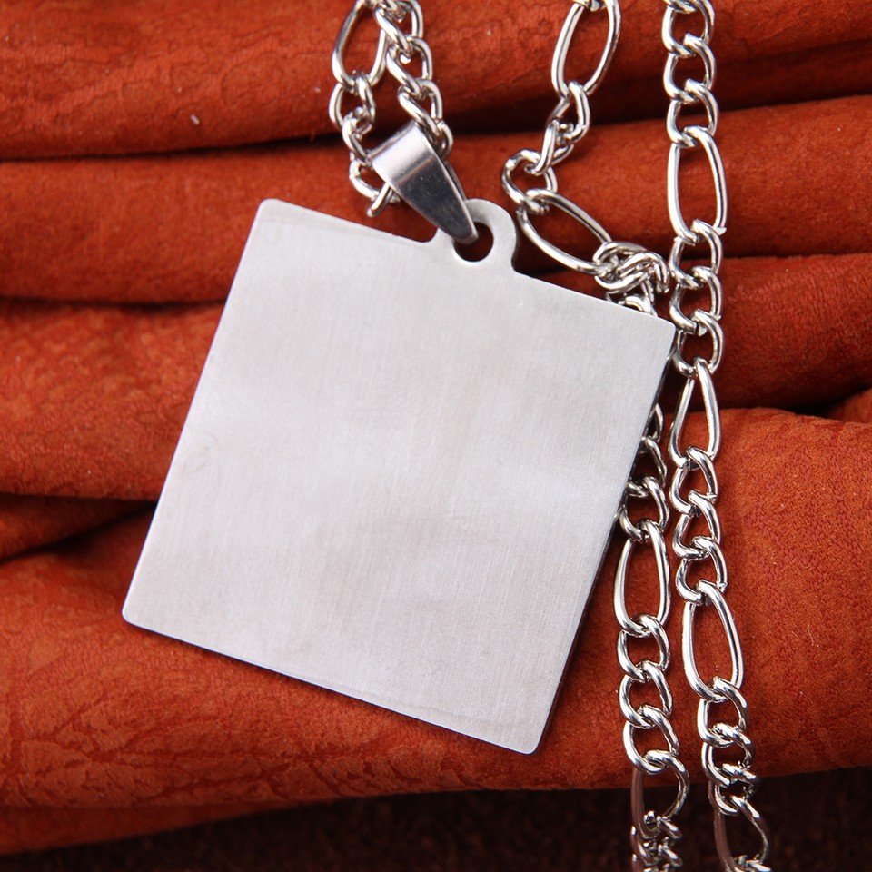 Bismi Allah Silver Pt Necklace Islamic Gift Islam Muslim Quran God ...