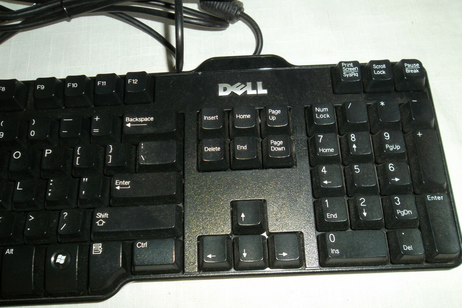 Dell USB Keyboard Black L100 SK-8115 RT7D50 DJ331 J4624 W7658 RH659 ...