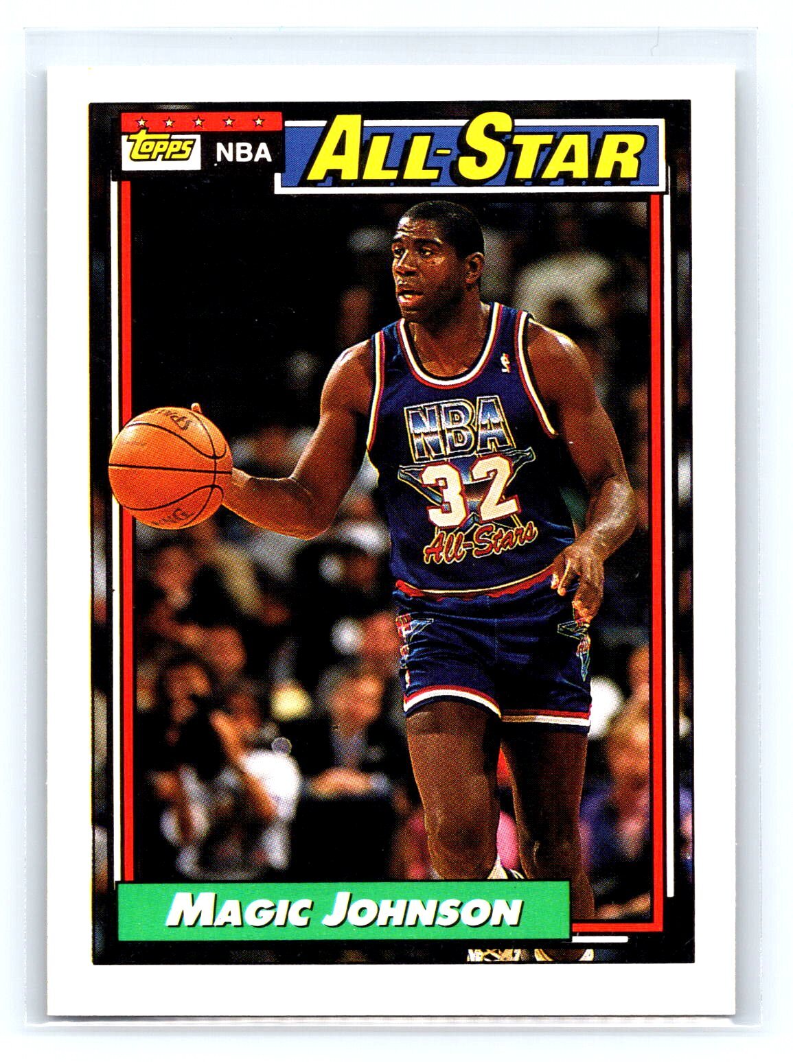 1992 Topps Basketball #126 Magic Johnson All Star Los Angeles Lakers | eBay