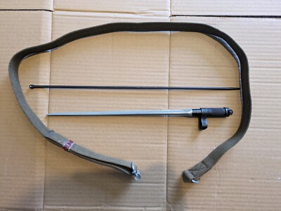 SKS Bayonet, Cleaning Rod & Sling With Spring Attachments Vietnam Style ...