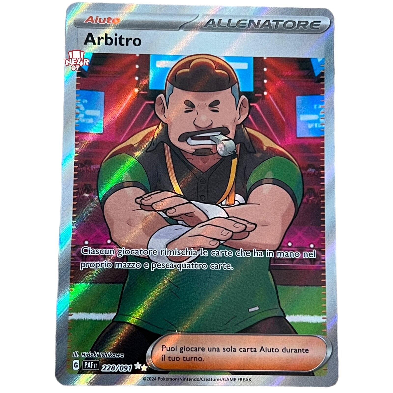 Pokemon Destiny Of Paldea Ita Near Mint Nm Ultra Rare Trainer 228/091 ...