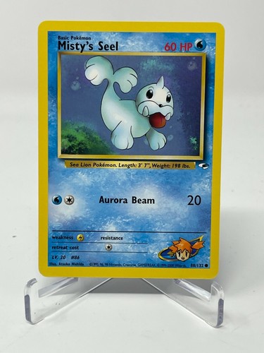 Pokemon Gym Heroes Misty's Seel 88/132 Regular Pack Fresh | eBay