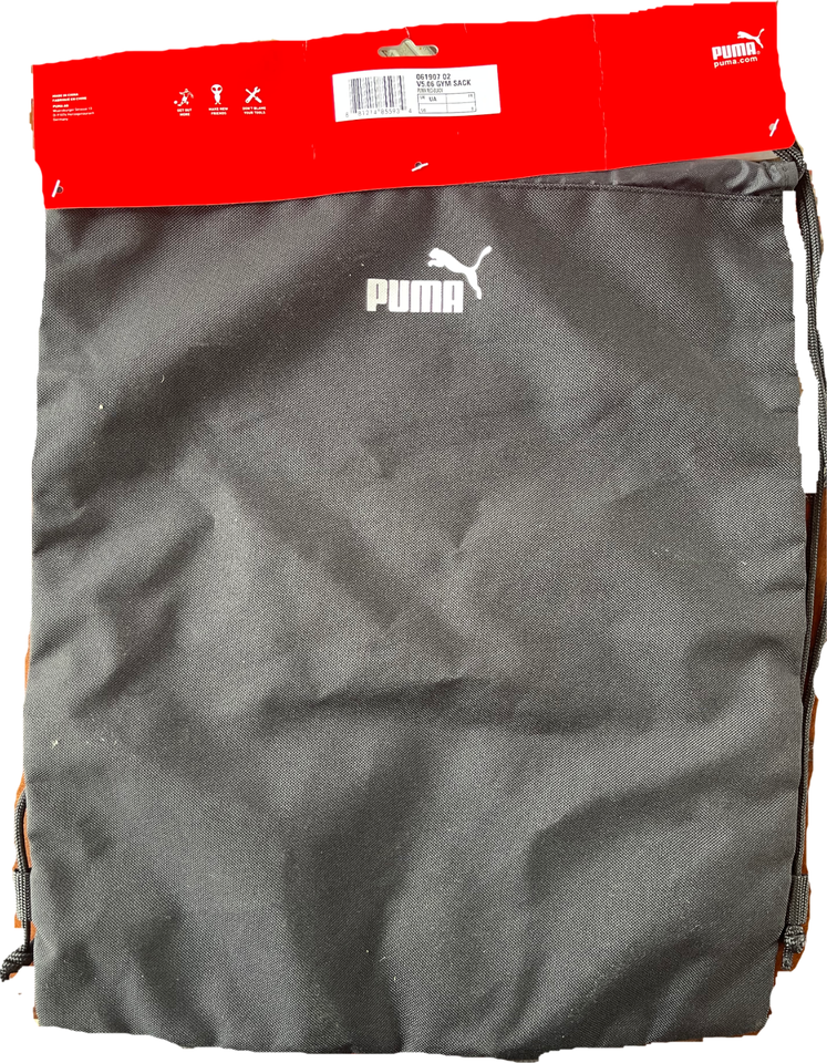 Puma Drawstring Backpack Sack Tote Bag Soccer School Bag. | eBay