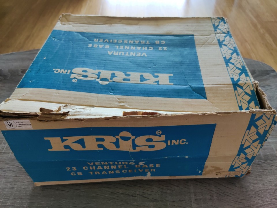 Rare Vintage Kris Venture 23 Channel CB Base/Mobile Unit | eBay