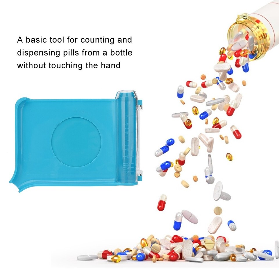Pharmacists Tool Pills Counting Tray Pills Counter Dispenser Pharmacy ...