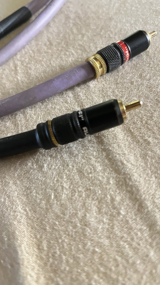 Pair Analysis Plus Coaxial Digital Cable RCA To RCA 1 Meter Audiophile ...