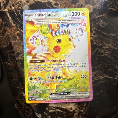 Pikachu ex 238/191 Sv08: Surging Sparks Holo | eBay