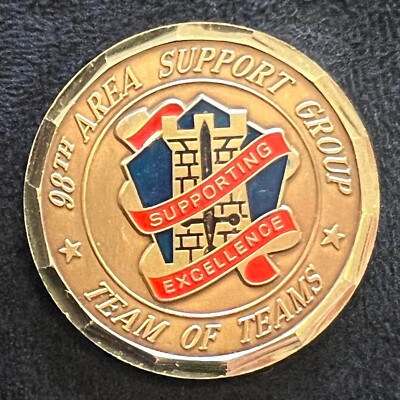 98th Area Support Group Germany Challenge Coin | eBay