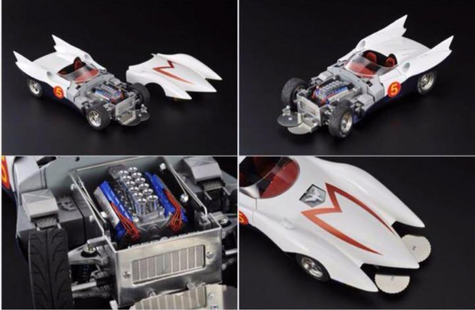 LIMITED Speed Racer Mach Go Go Go "MACH 5" Aluminum Body Hand made ...