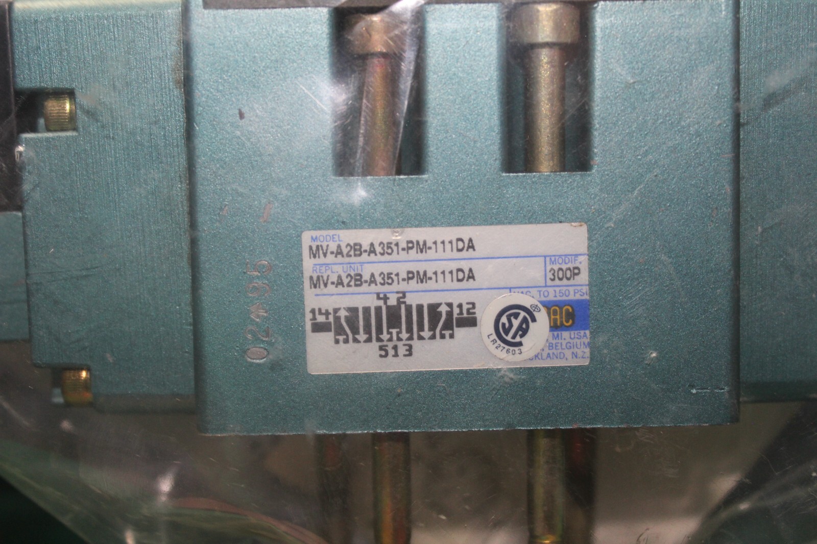 Mac Mv-a2b-a351-pm-111da Valve for sale online | eBay